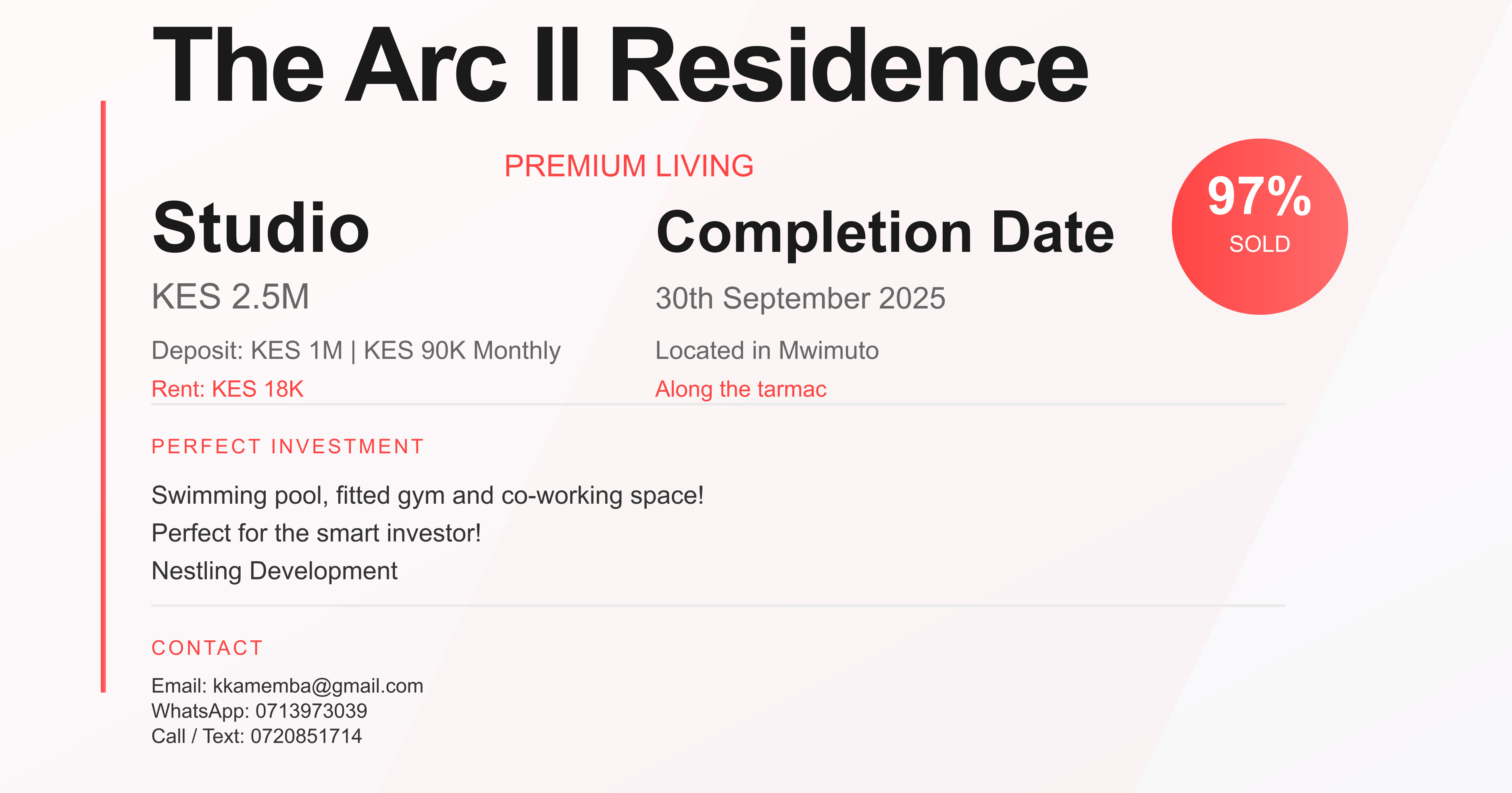 Arc II Residences - Premium Real Estate Investment Opportunity